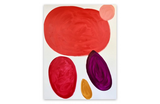 Untitled (Red composition 1) | Ideelart